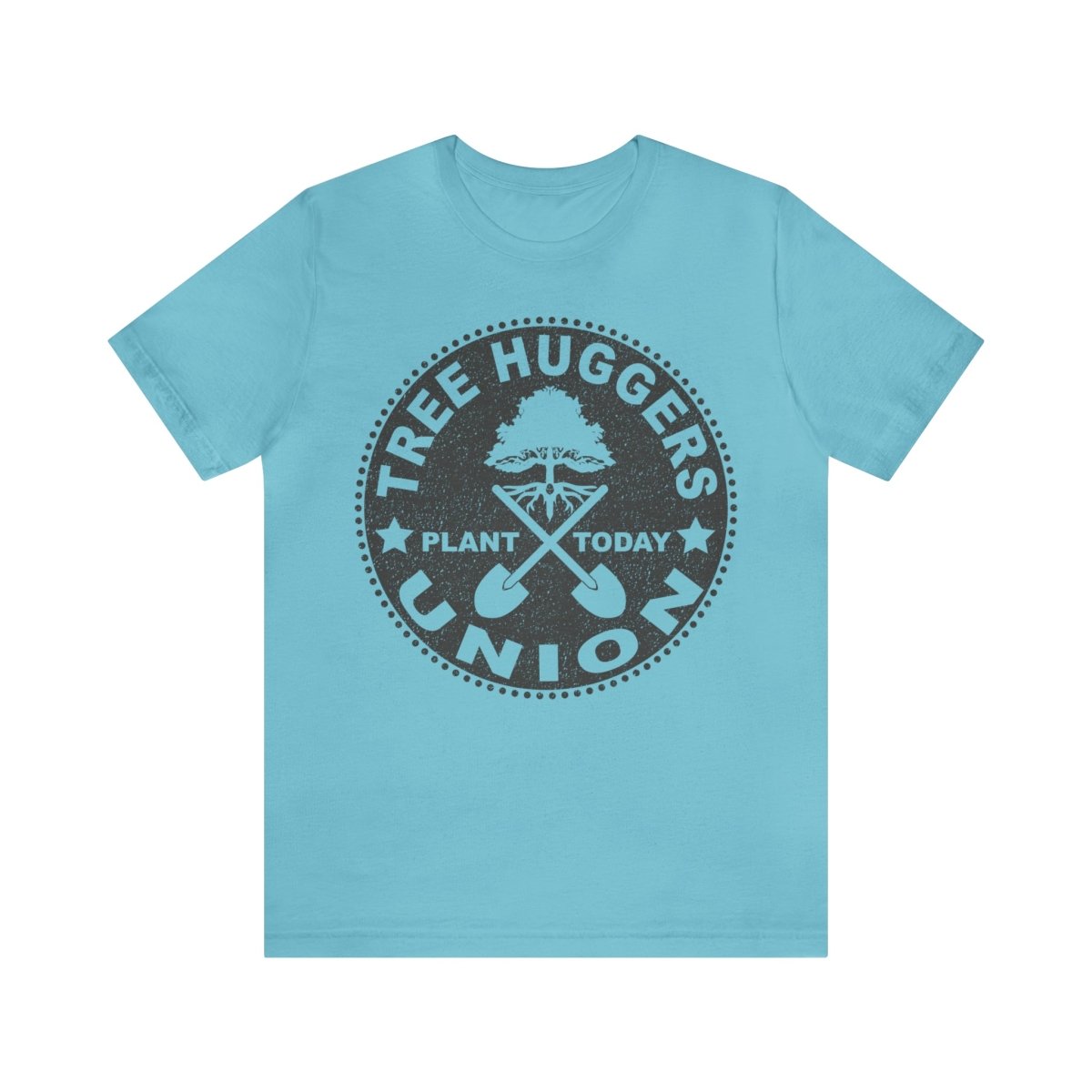 Tree Huggers Union Logo Premium T-Shirt, Environment, Clean Air ...